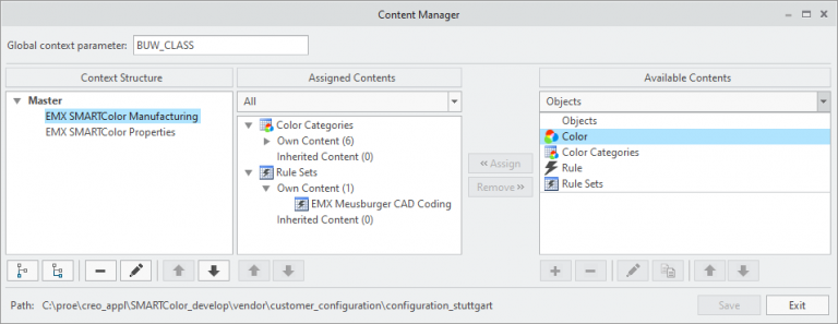 Rule-based color coding with SMARTColor - B&W Software