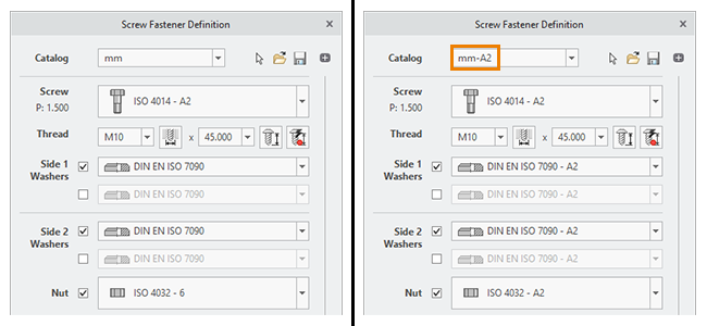 Intelligent Fastener Extension - Screws and Dowel pins in your CAD model