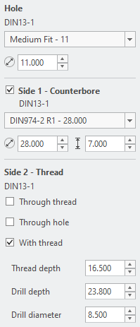 New Functionality for Hole Charts in IFX | B&W Software